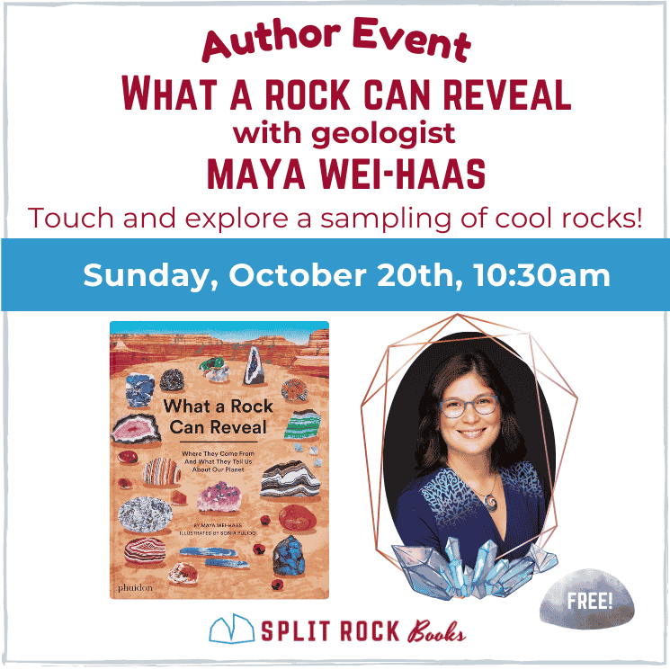 FREE! “What a Rock Can Reveal” | Author Event at Split Rock Books in ...